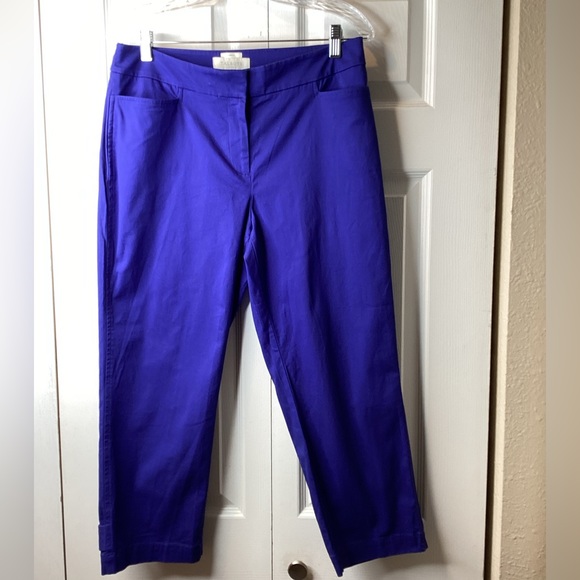 Talbots | Pants & Jumpsuits | Talbots Women Blue Capri Curvy Pants 8 ...